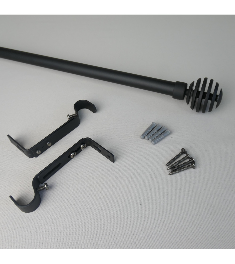 Kit Tringle à Rideau Extensible SOHO 110-210 cm – Design Moderne