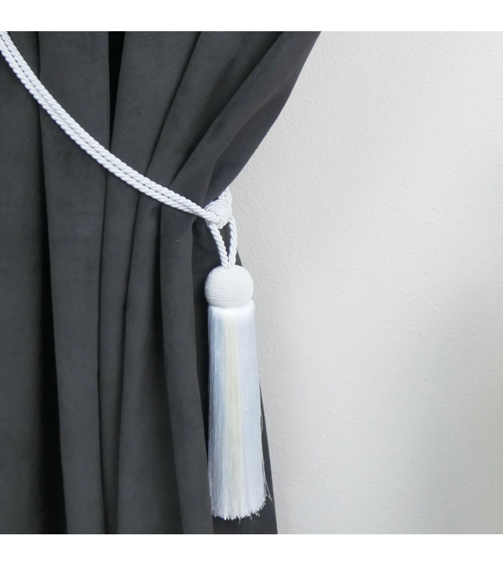 Embrasse à rideau avec pompon